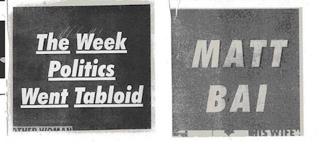Lecture : "All The Truth Is Out: The Week Politics Went Tabloid" par ...